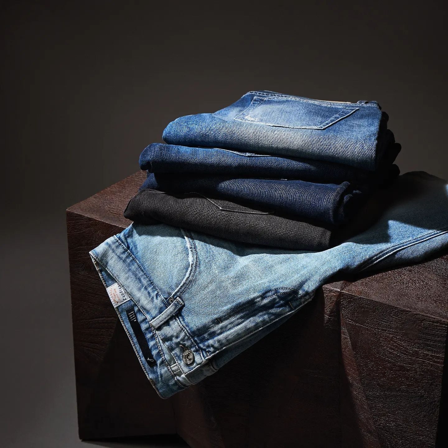 Jude Neale Axe Oxford Denim Jean. Shop Men's Denim Online or Visit Howard Clothing in Surrey, BC ...