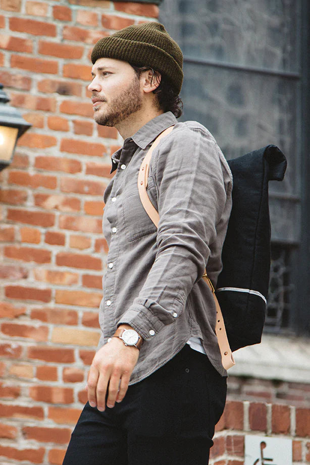 Kato - The Ripper L/S Shirt W Gauze - Charcoal. Shop Men's Shirts ...