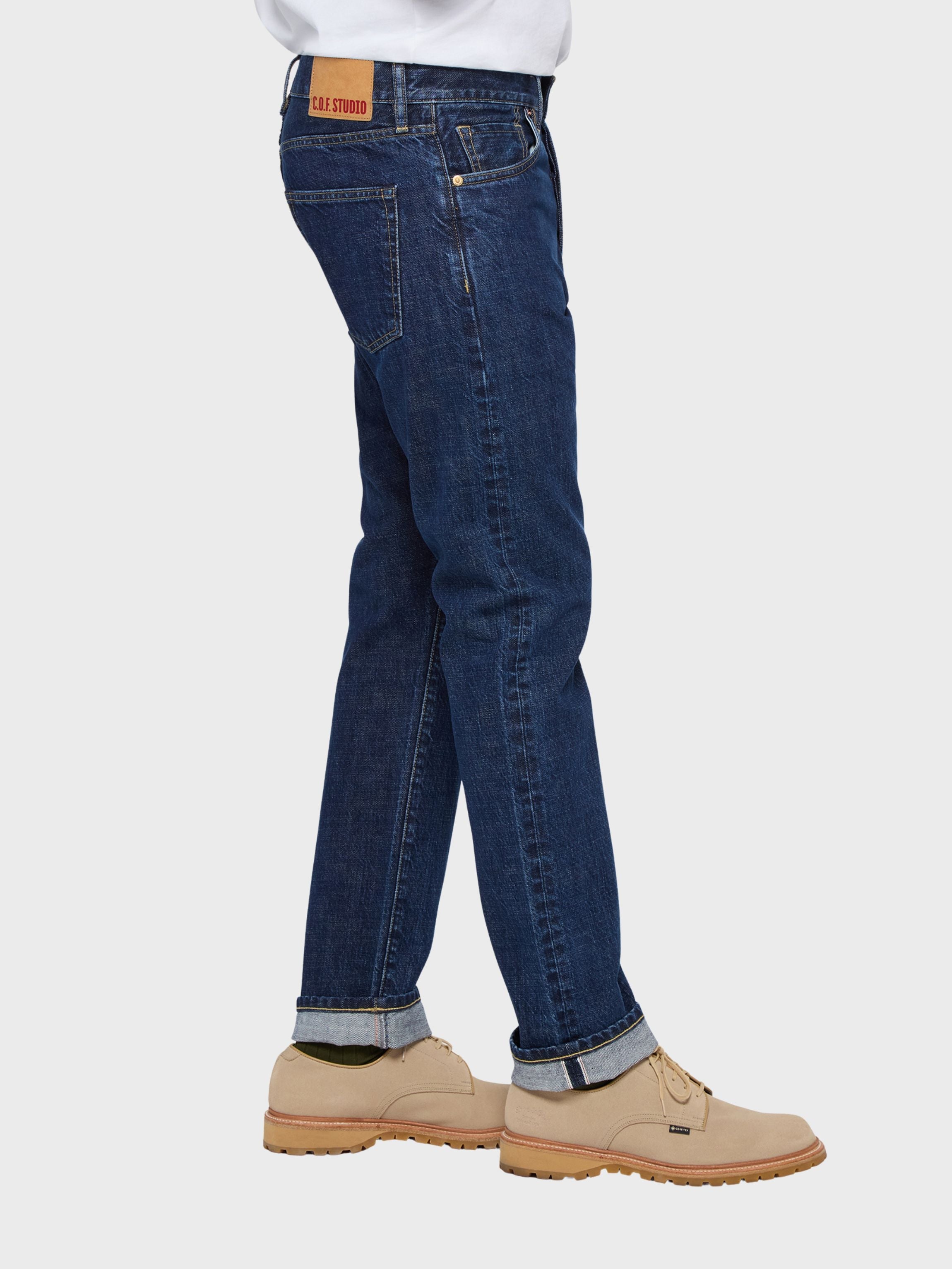 COF Studio M8 Straight 14oz RG CO Jeans Indigo Selvedge 6X Wash. Shop ...